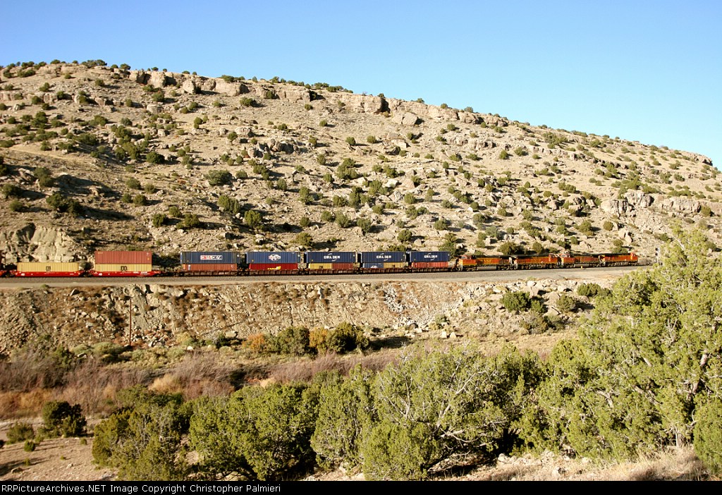 BNSF 5774, 4594, 861, and 4826